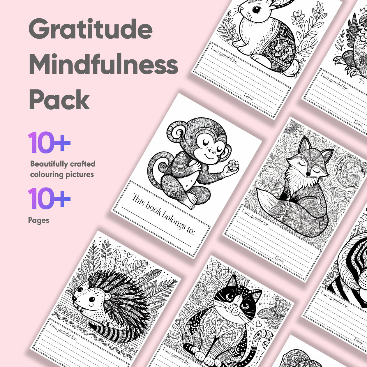 Gratitude Mindfulness Pack | LessonForge Toolkit