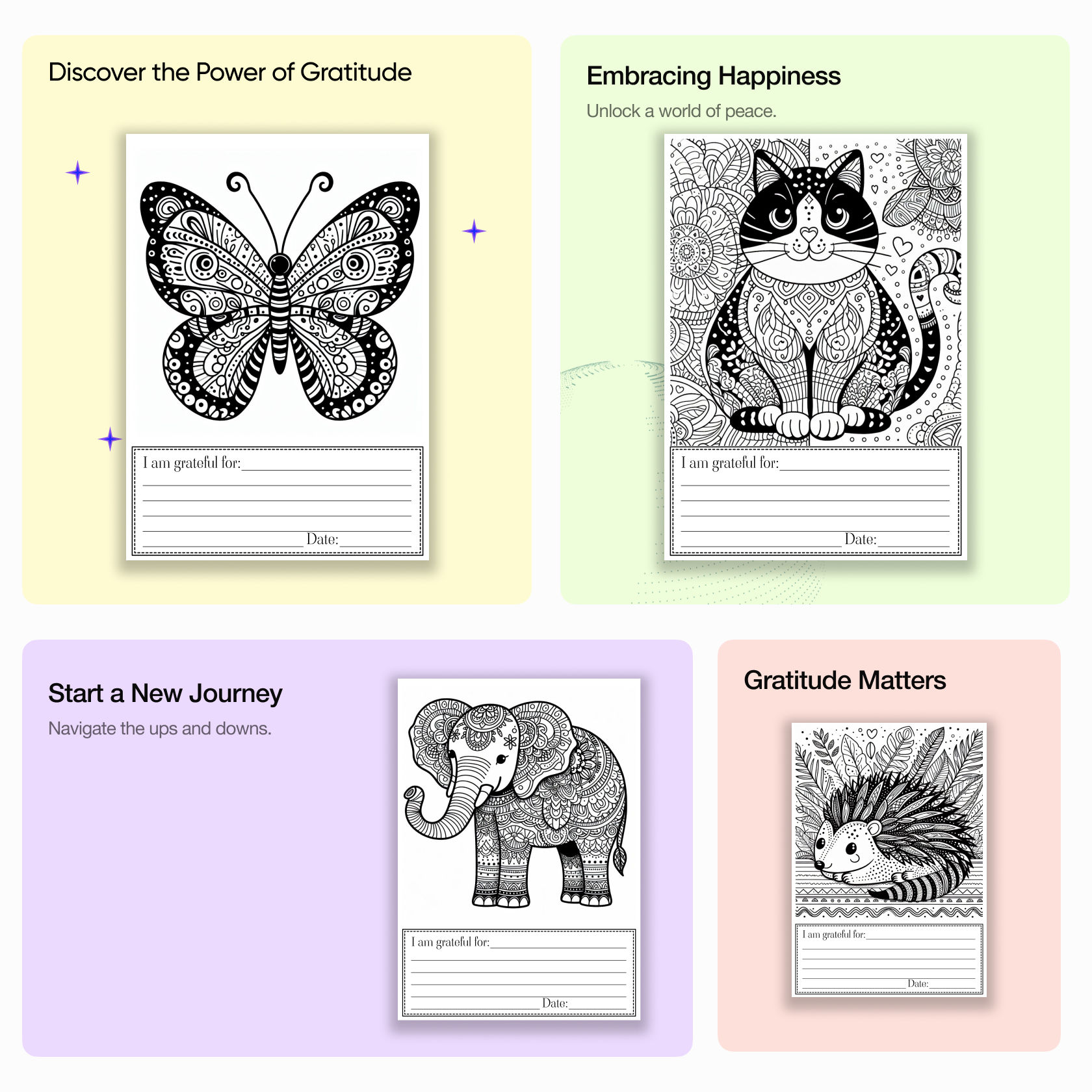 Gratitude Mindfulness Pack | LessonForge Toolkit