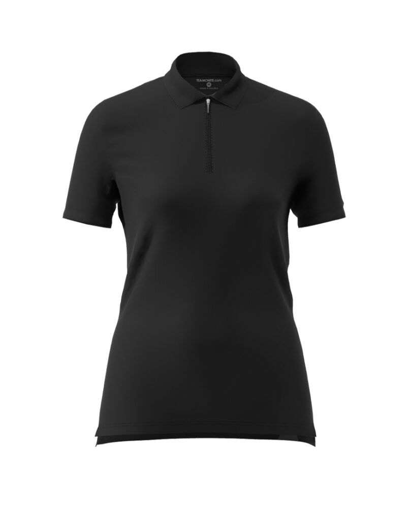 Women Polo with zipper - T-SHOP by Teamonite