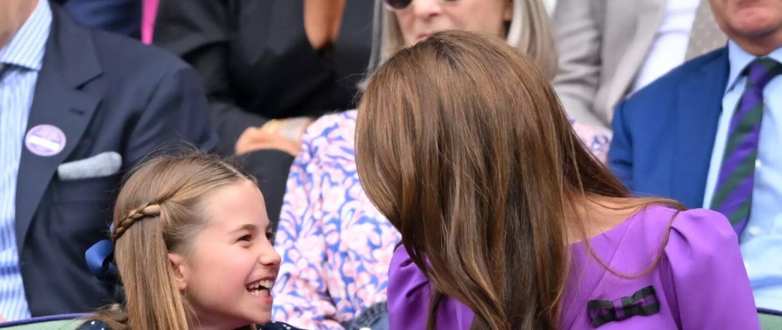 Princess Charlotte Beams As Kate Middleton Receives Standing Ovation At