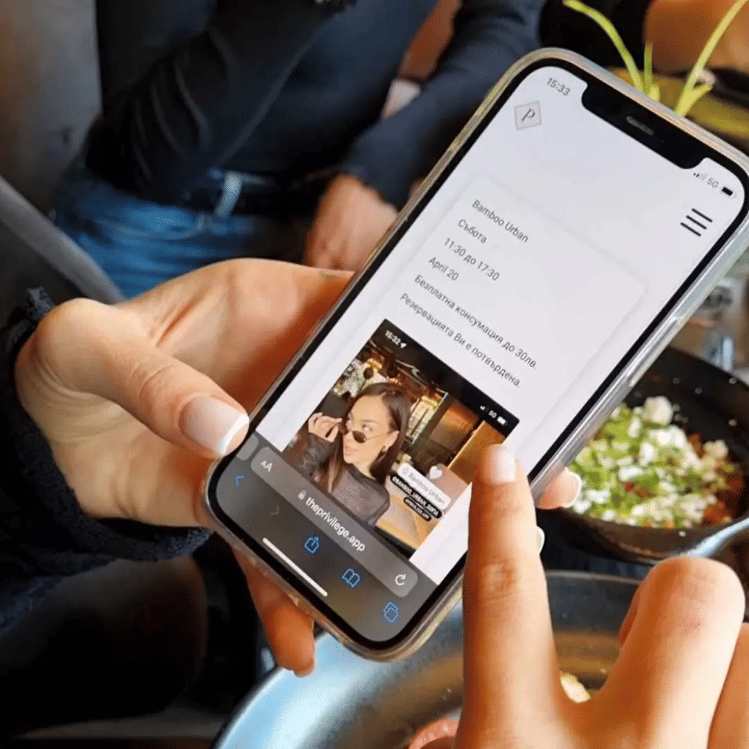 Privilege App. Connecting influencers with businesses 💎