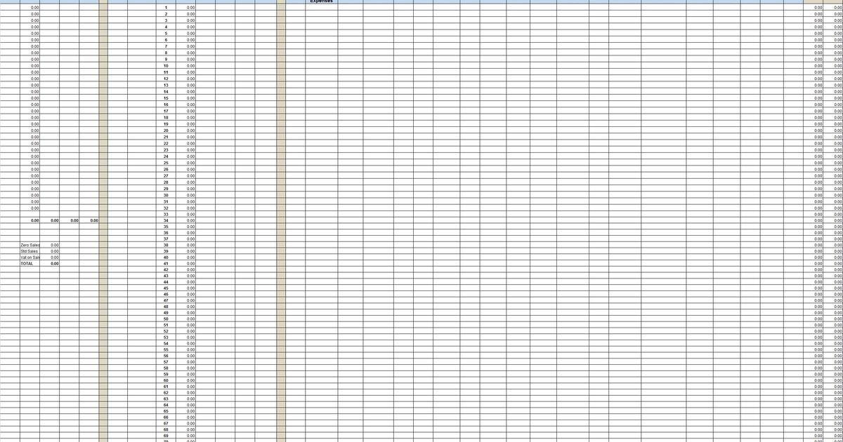 Free Bookkeeping Excel Template: Track Your Accounts Easily