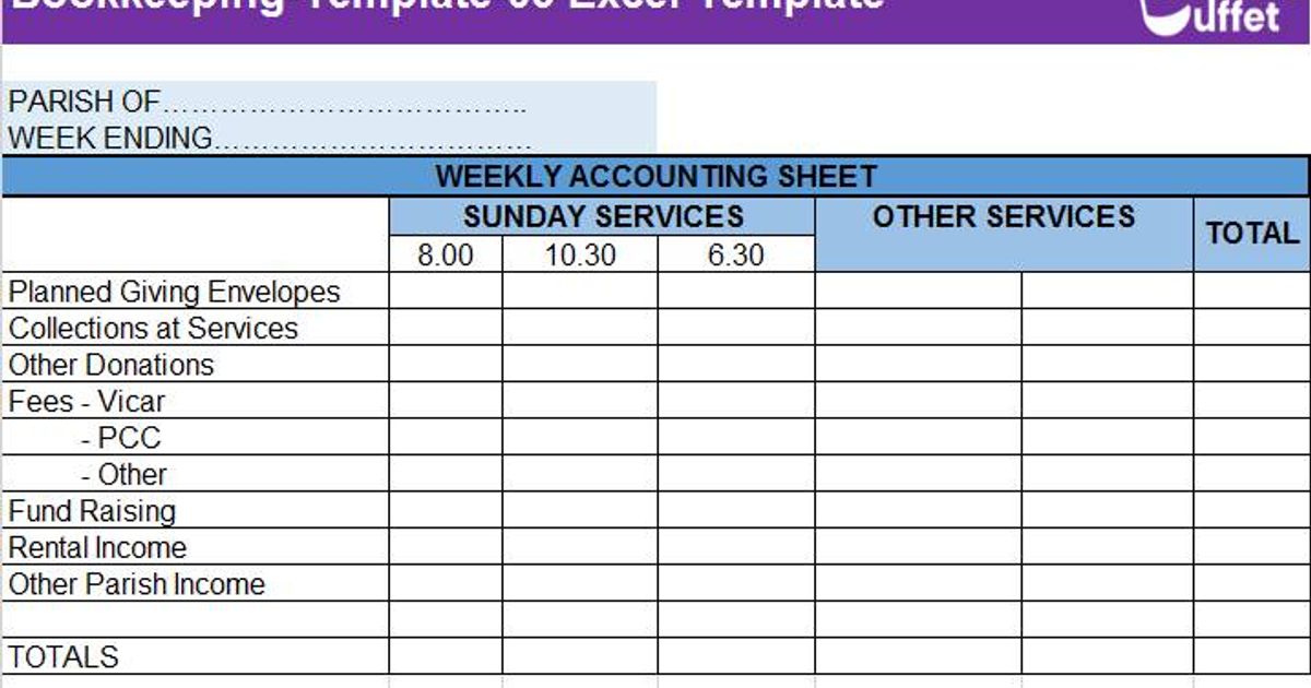 Free Excel Bookkeeping Template: Download and Manage Finances