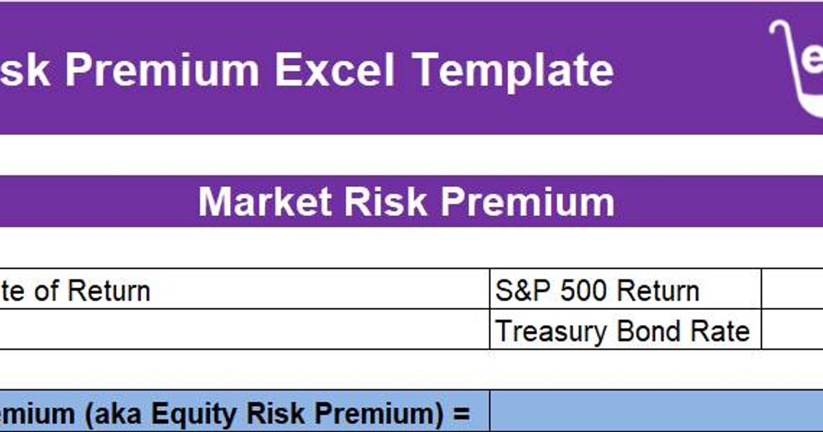 Market Risk Premium Excel Template: Calculate the Risk-Reward of Investment