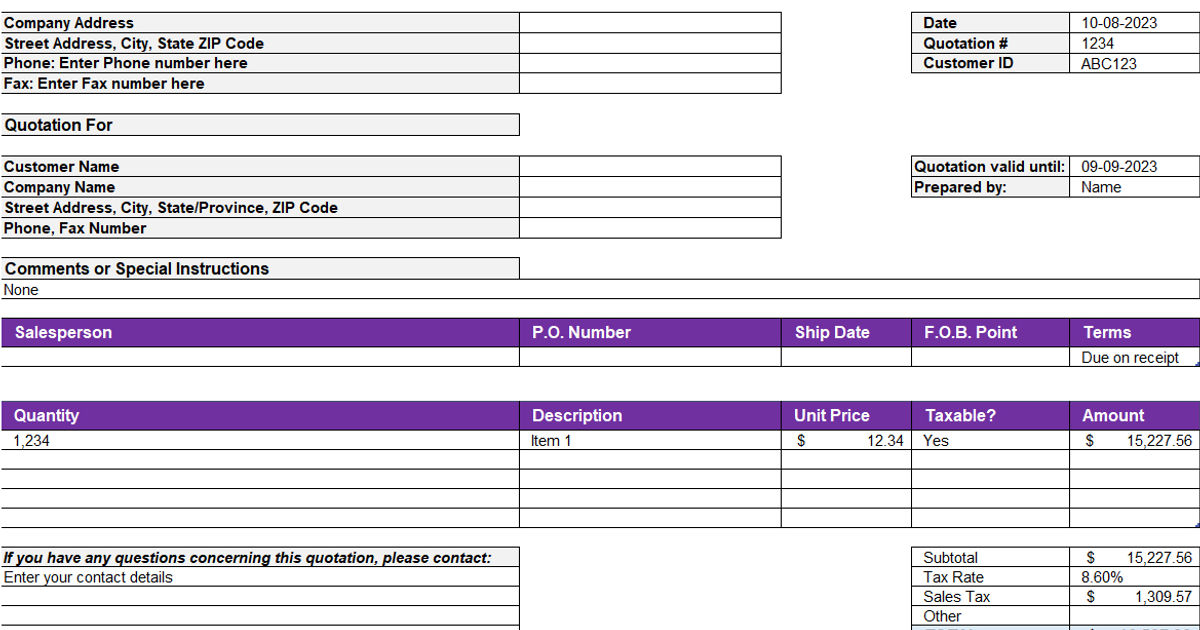 Generator Free Quotation Generator - Create Custom Quotes Instantly
