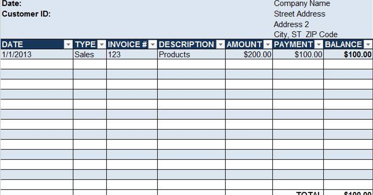 Excel Template for Financial Statement: Track Assets & Liabilities.