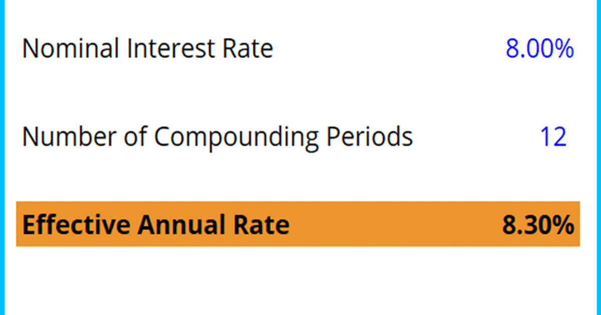 Calculate Your EAR with Our Free Online Effective Annual Rate (EAR ... Calculate Your EAR with Our Free Online Effective Annual Rate (EAR ...