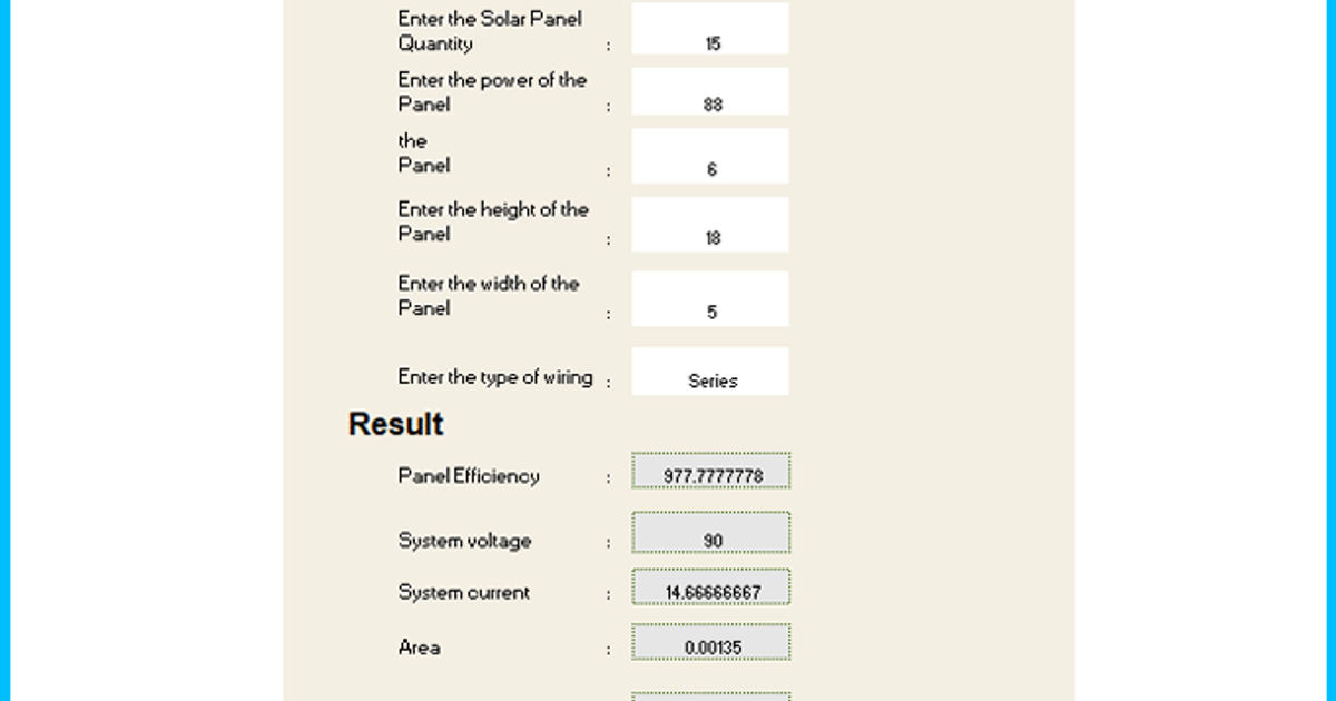 Calculate Your Solar Panel Needs with Our Free Solar Panel Calculator