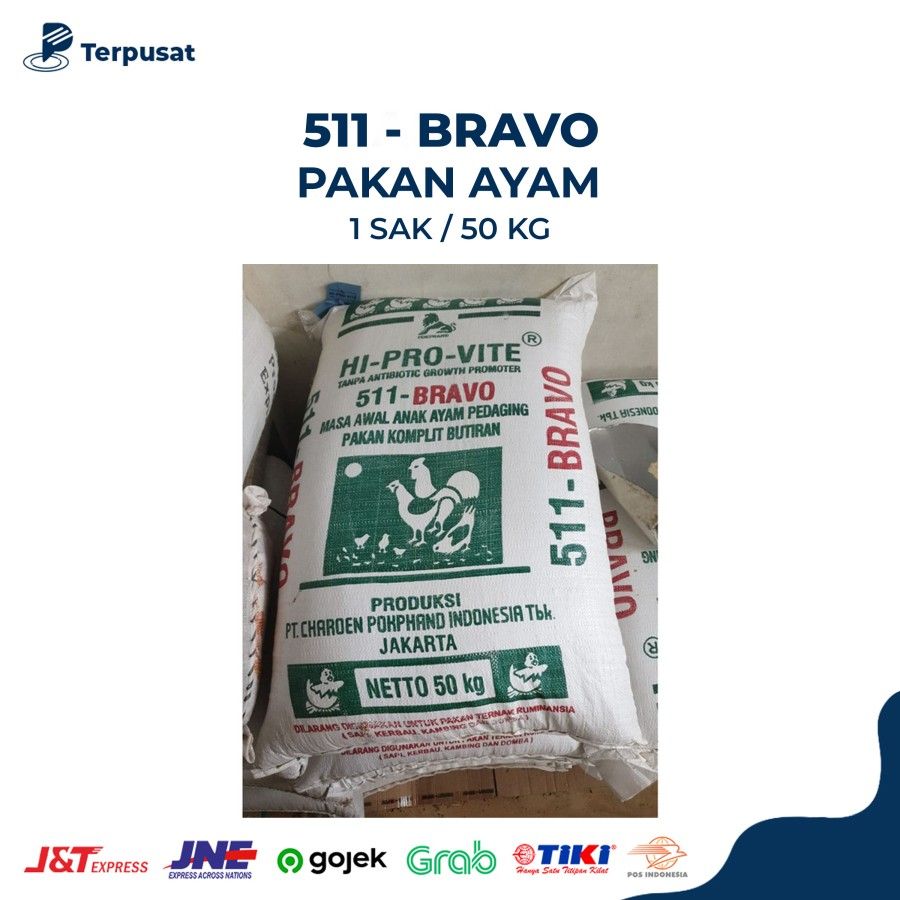 Pur BRAVO 511 Bravo untuk Ayam Pedaging - Terpusat