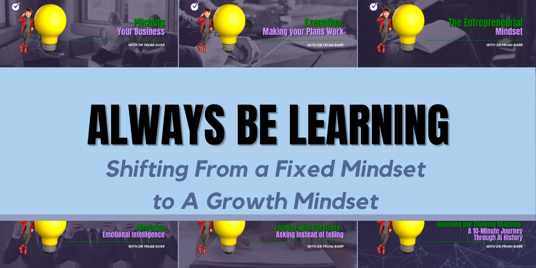 Course: Shifting from a Fixed Mindset to a Growth Mindset · The Great ...