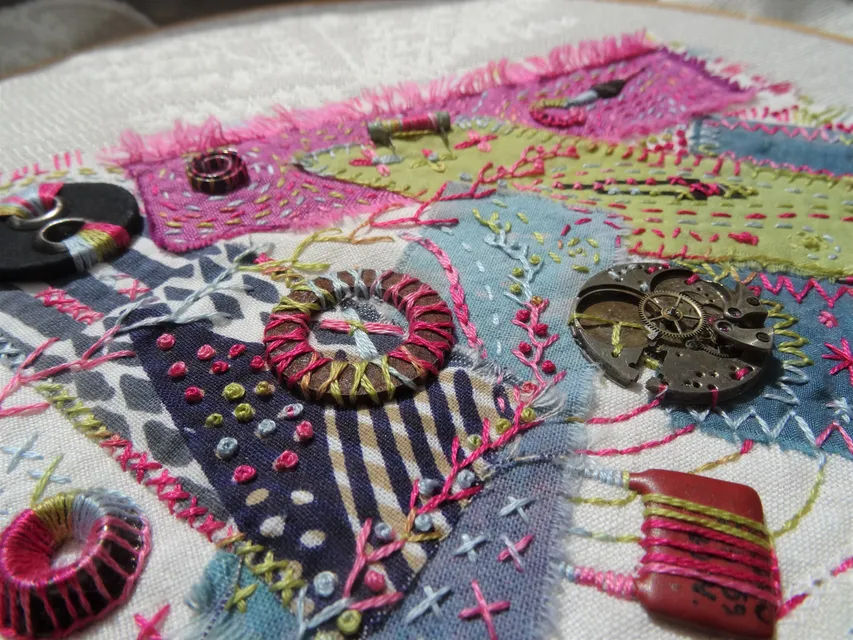 TEST EVENT: Slow Stitching for Beginners: Create a Textured Mini Panel ...