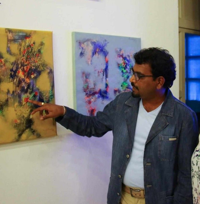 Series Dubai Aquarium No 18 by Ramesh Terdal 2026: Painting | The Artling