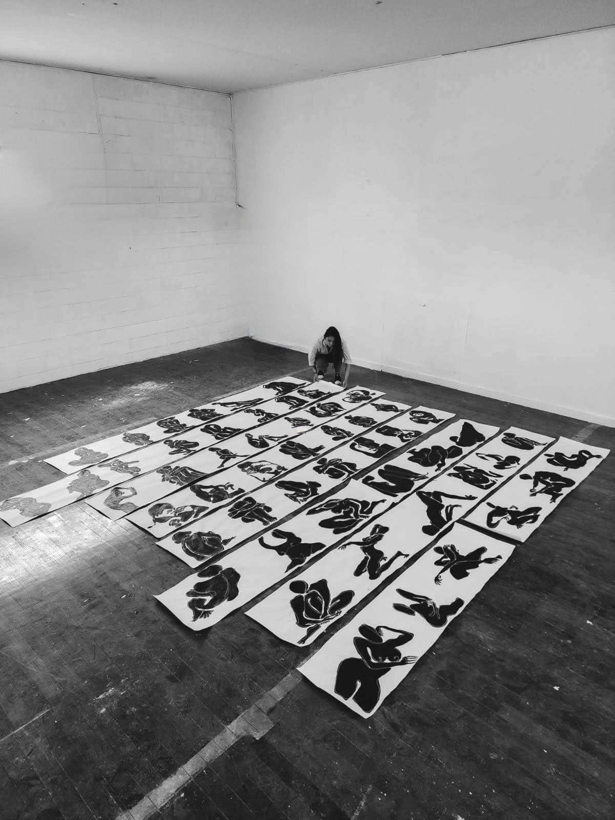 Presence and Void IV by Rebecca Wing Sze Lam 2023: Painting | The Artling