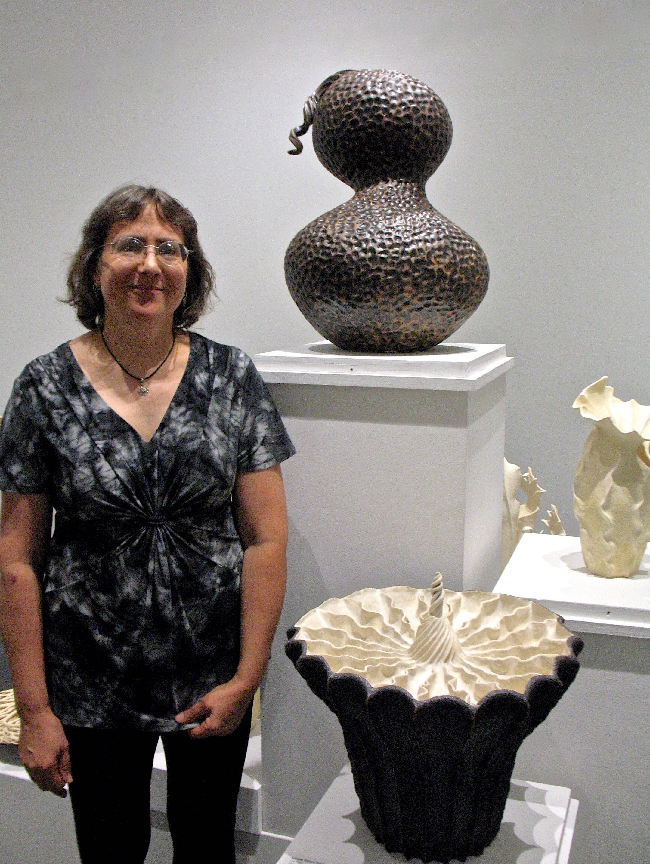 Round Overlapped Slab Vessel by Elizabeth Shriver 2020: Sculpture | The ...