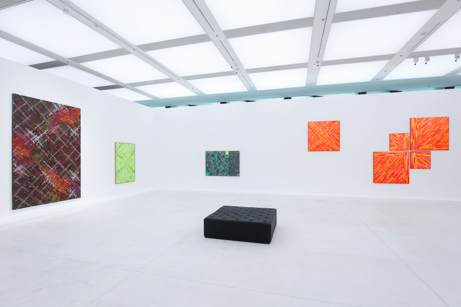 Cross Galaxy: Ding Yi's Solo Exhibition MOCAUP, Shenzhen