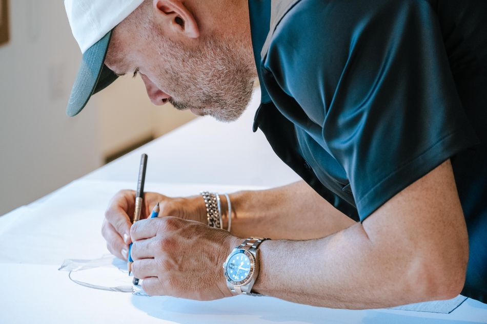 Exclusive Drawings by Daniel Arsham for the Fari Art Atelier