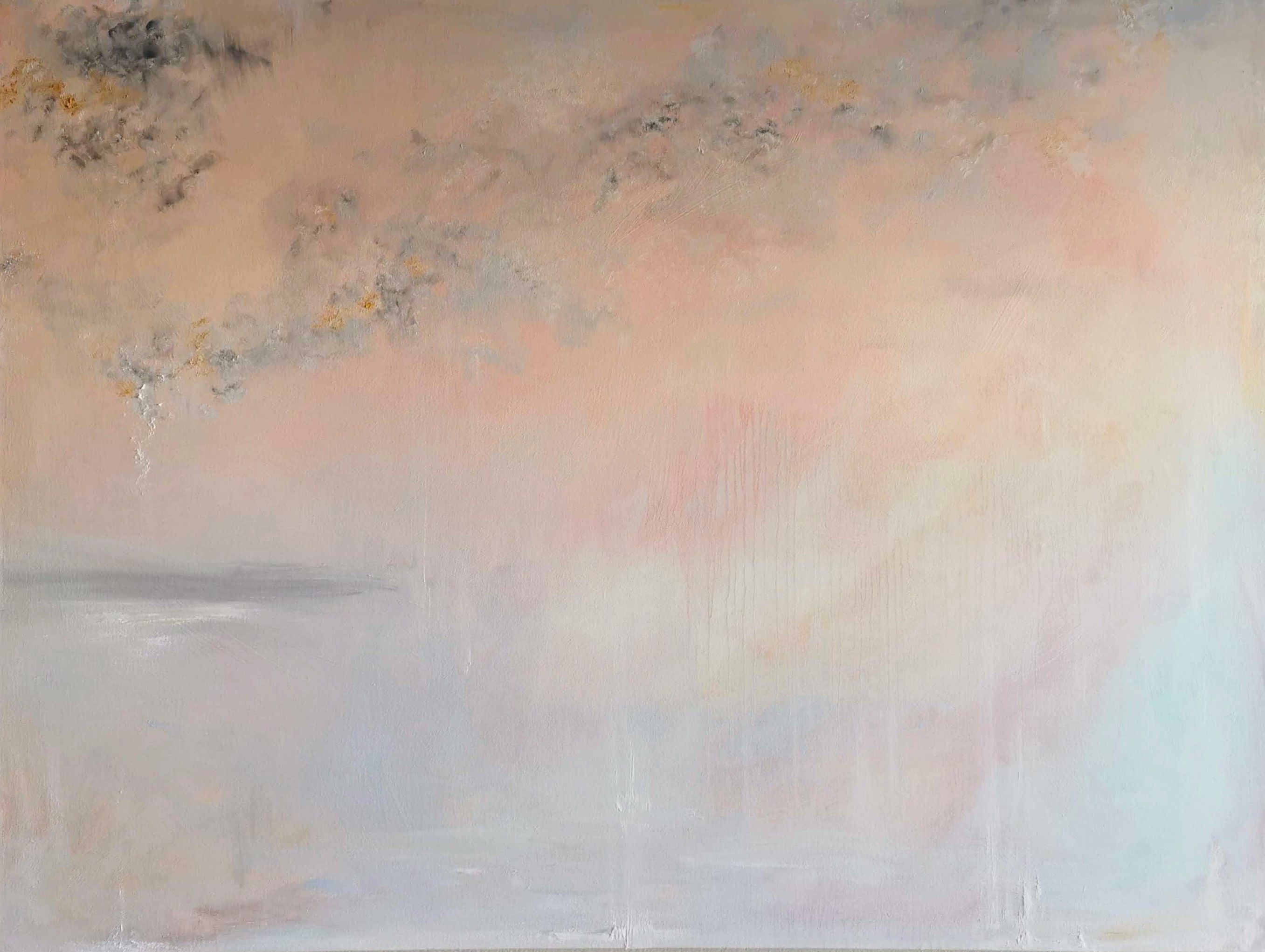 Ice singing at midwinter by Jennifer Baker 2021: Painting | The Artling