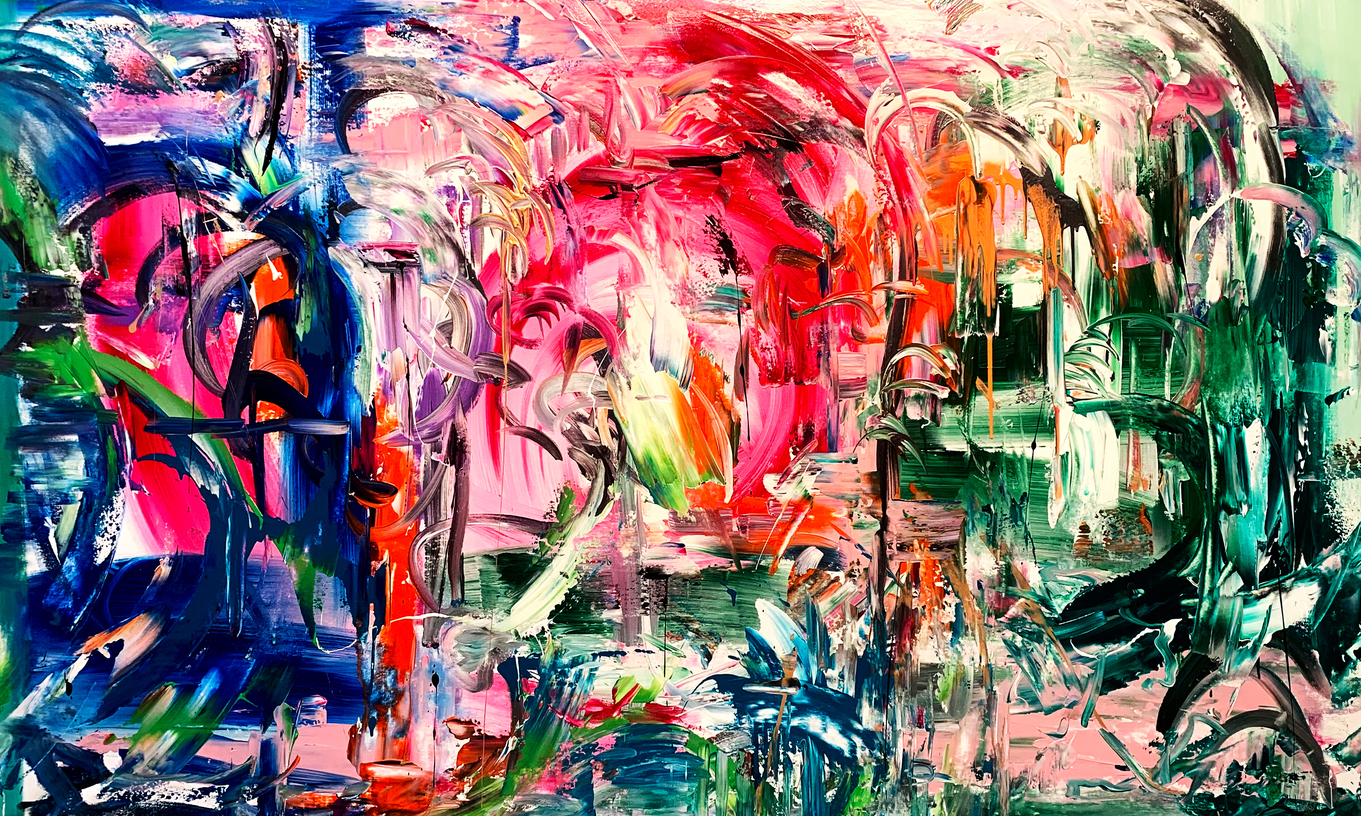 Inspiring Art Pieces 868 Duizend Modern Wall Painting Rechtenvrije