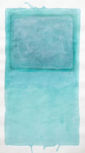 Study in Cobalt Green Turquoise by Michael Clingerman 2022: Painting ...