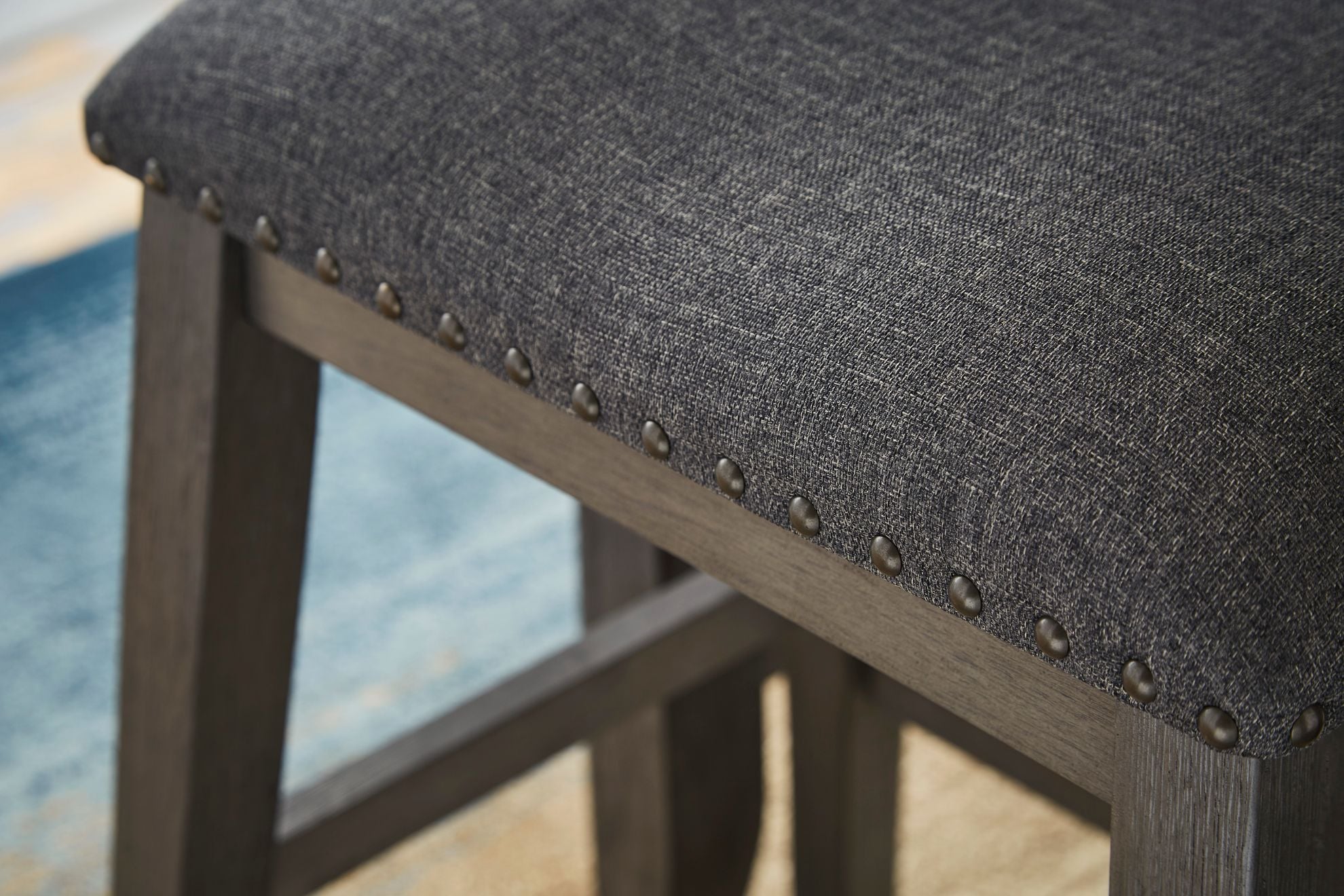 Caitbrook Counter Table with 4 Stools | The Furniture Mart