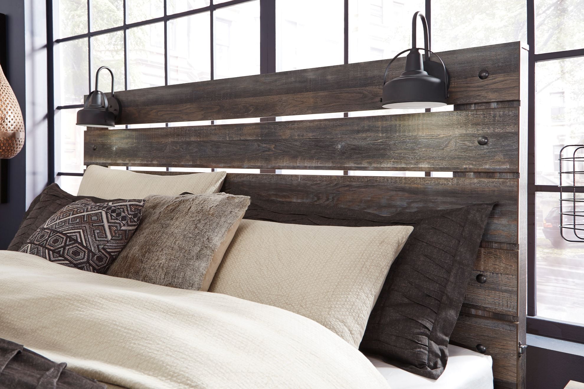 Drystan King Headboard | The Furniture Mart