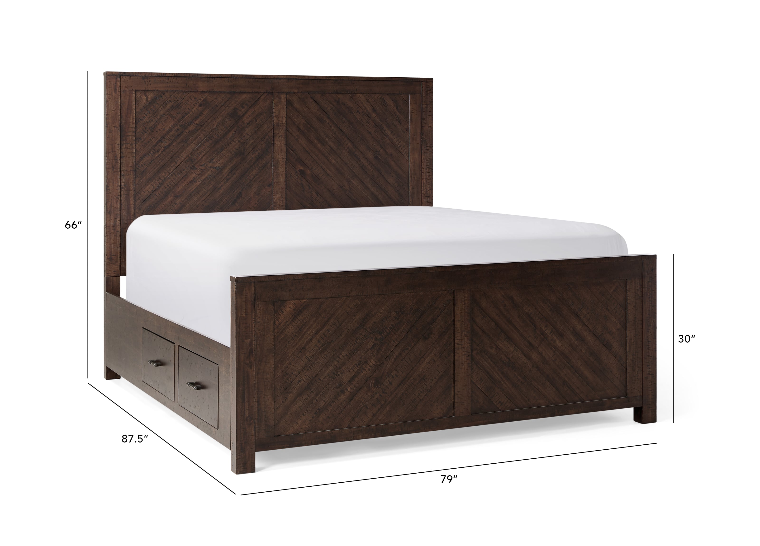 Jax King Storage Bedroom Set | The Furniture Mart