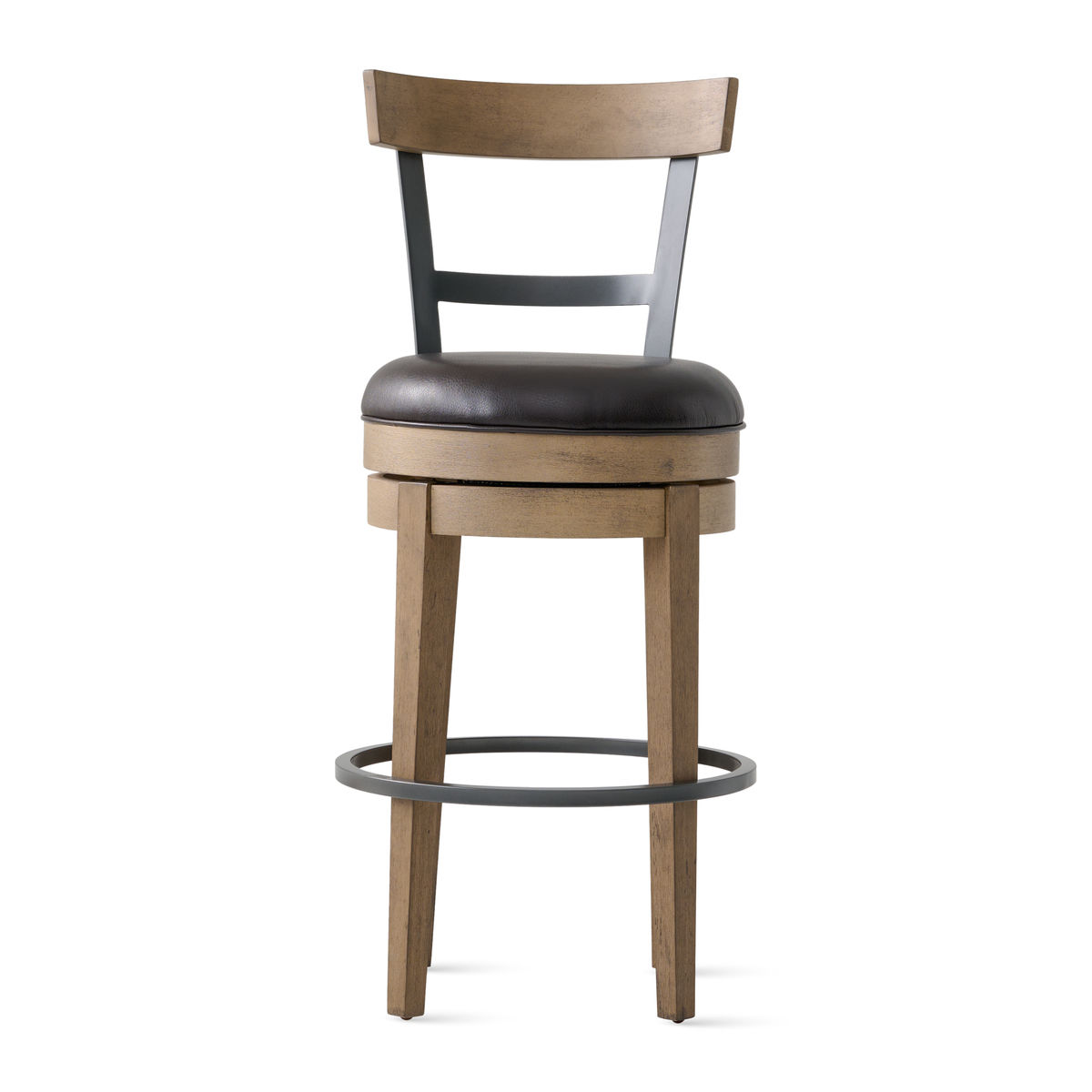 Benton Swivel Bar Stool | The Furniture Mart