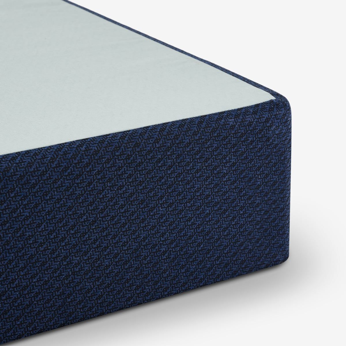Restonic Blue Queen Low Profile Base | The Furniture Mart
