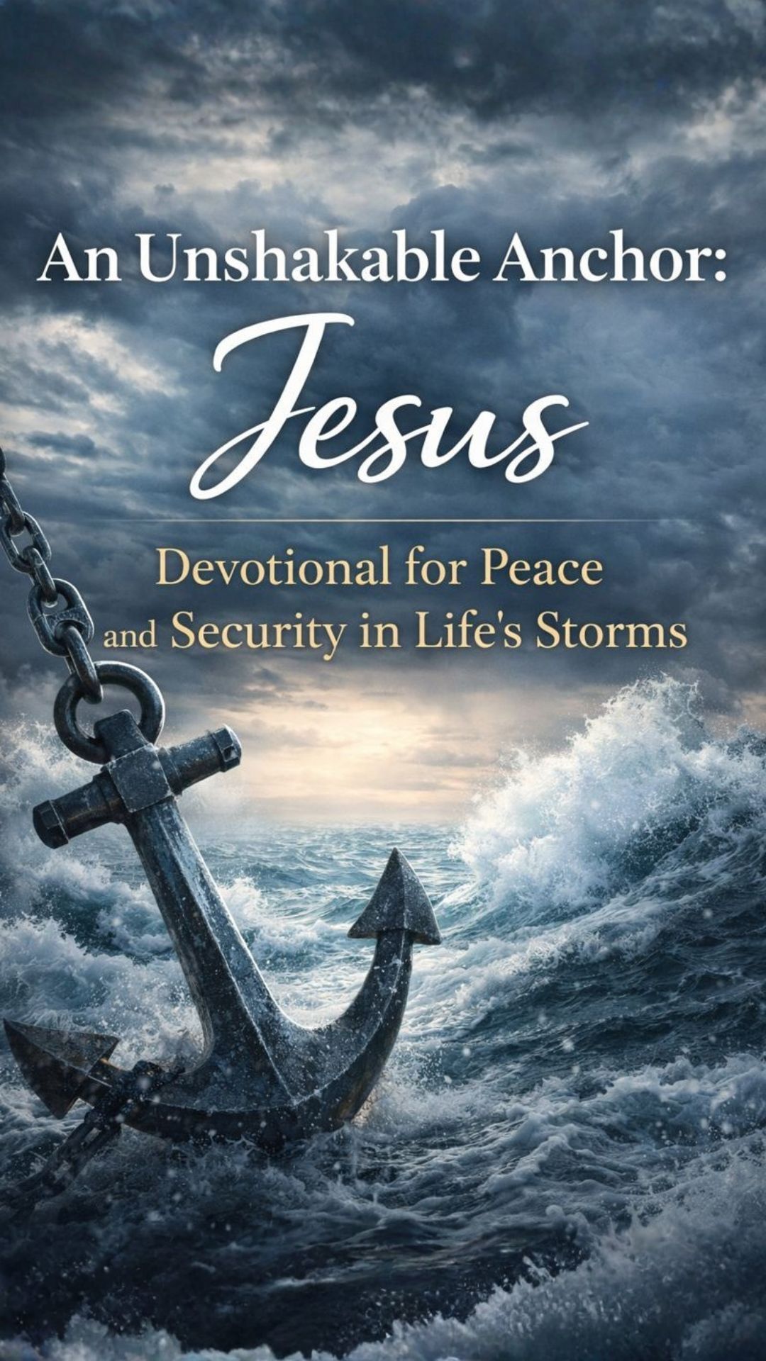 Anchor Jesus: A Devotional for Faith and Security in Storms