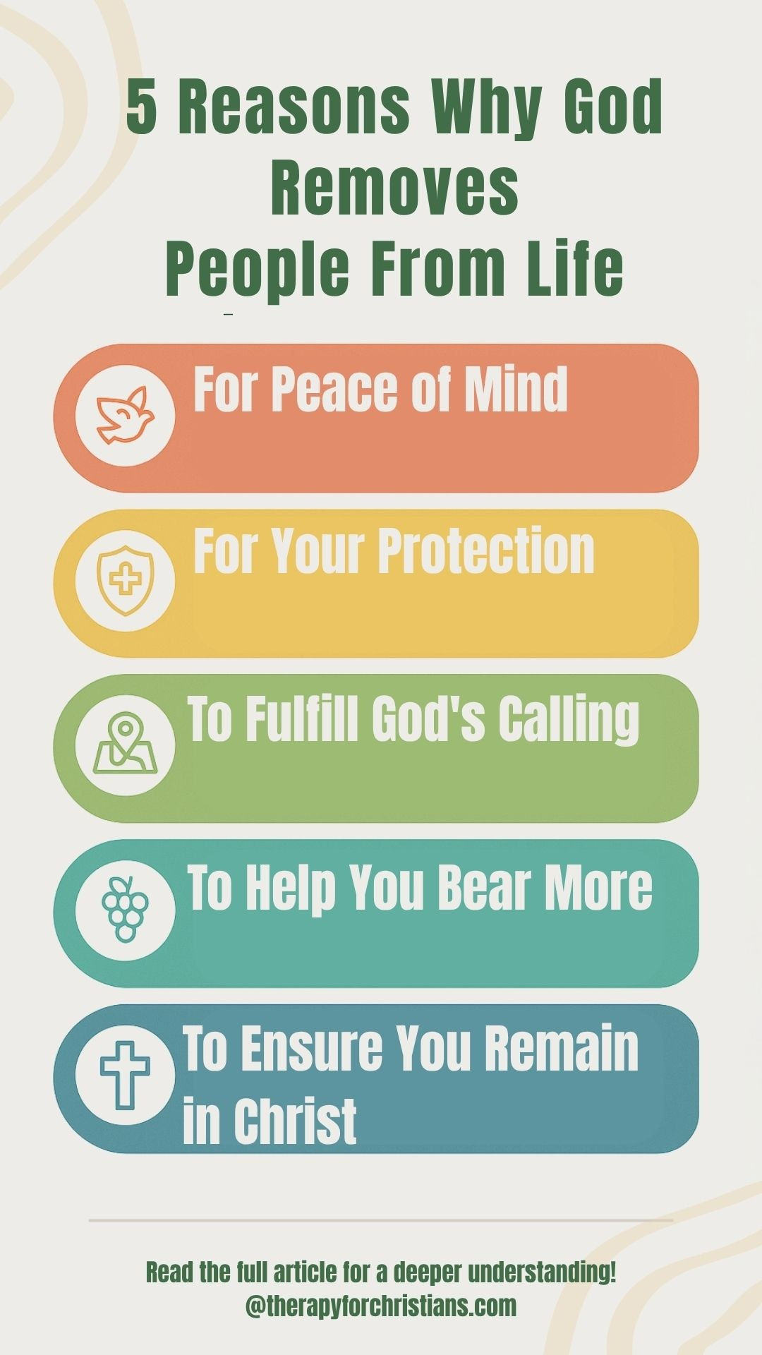 5 Reasons Why God Removes People From Your Life (and How to Find Peace ...