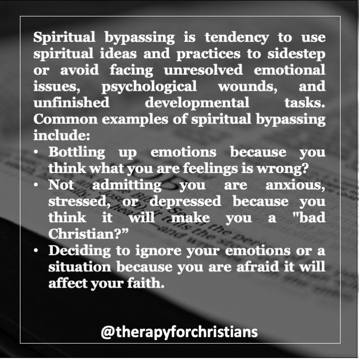What is Spiritual Bypassing in Christianity