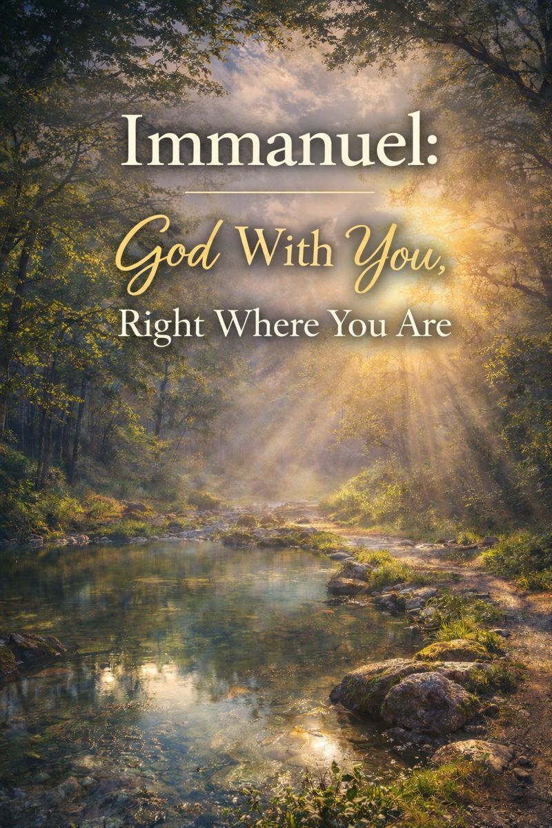 Immanuel in the Bible: God With Us in Every Moment