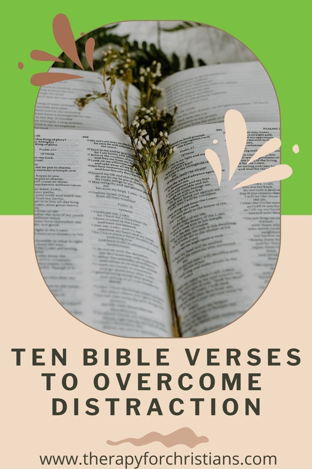 10 Bible Verses To Overcome Distraction