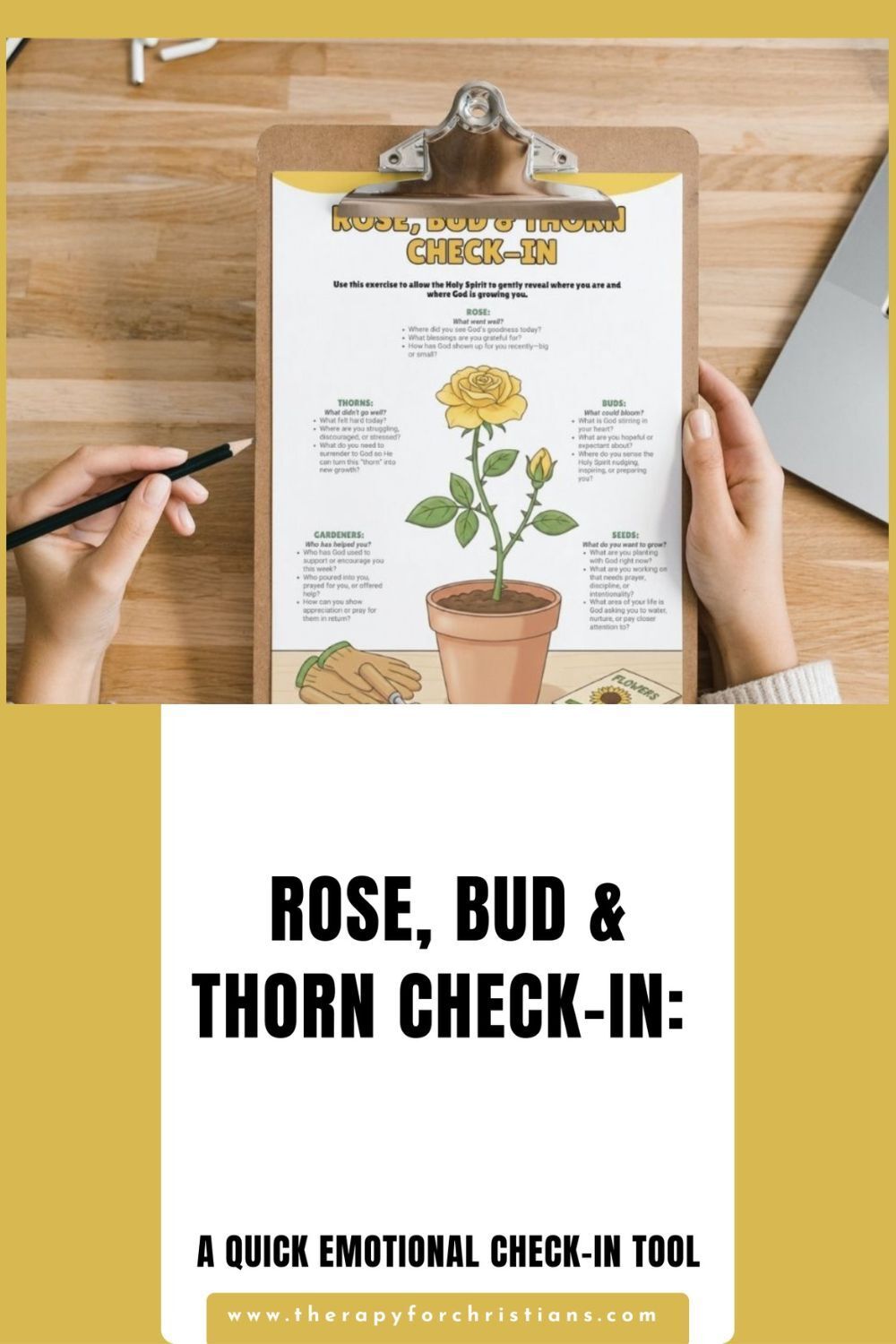 Rose Bud Thorn Exercise: A Christian Reflection Tool for Emotional ...