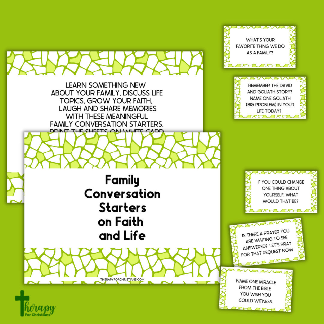 Printable Conversation Starter Cards for Kids