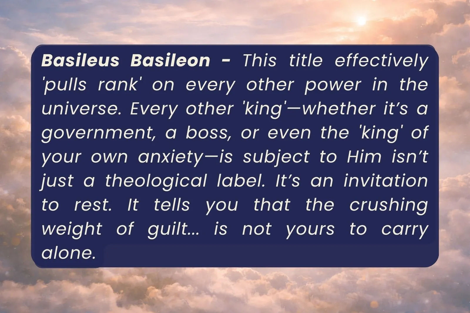 Basileus Basileon Meaning: The King of Kings Explained