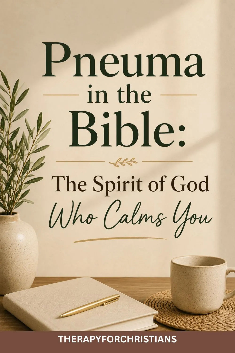 Pneuma in the Bible: The Spirit of God Who Brings Peace