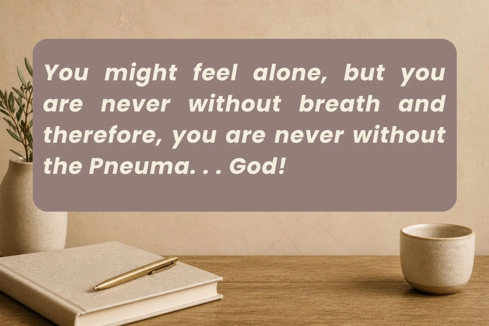 Pneuma in the Bible: The Spirit of God Who Brings Peace