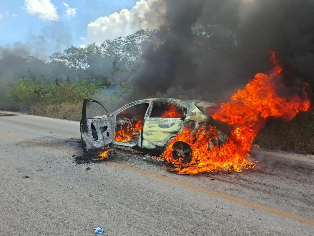 Tulum on alert after possible coordinated arson attacks Sunday