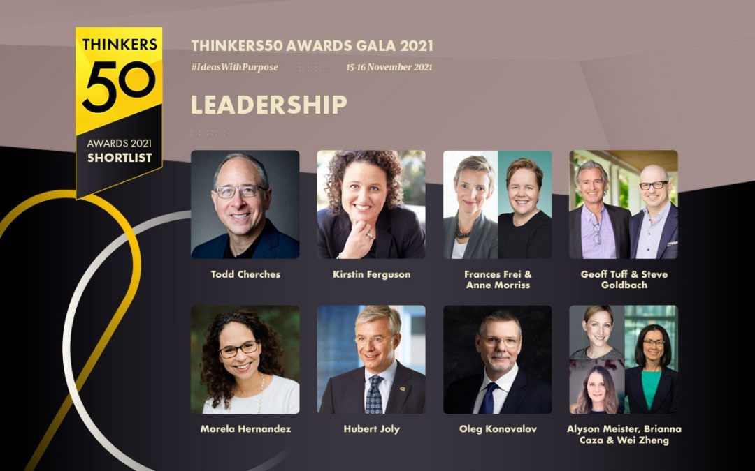 Announcing the Thinkers50 2021 Leadership Award Shortlist - Thinkers50
