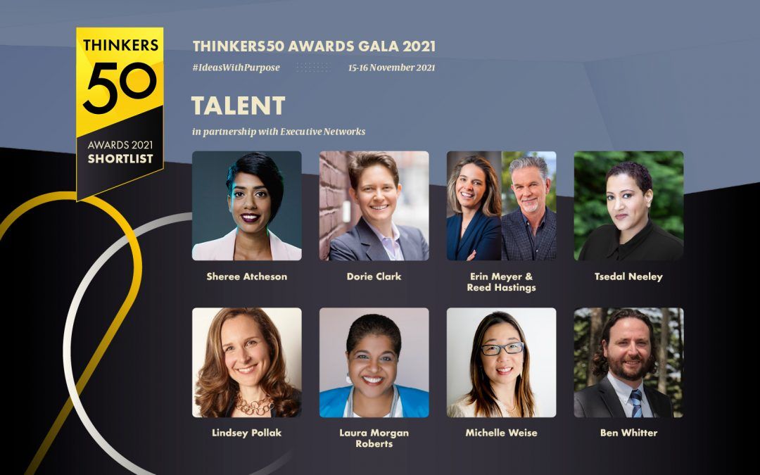 Announcing the Thinkers50 2021 Talent Award Shortlist - Thinkers50