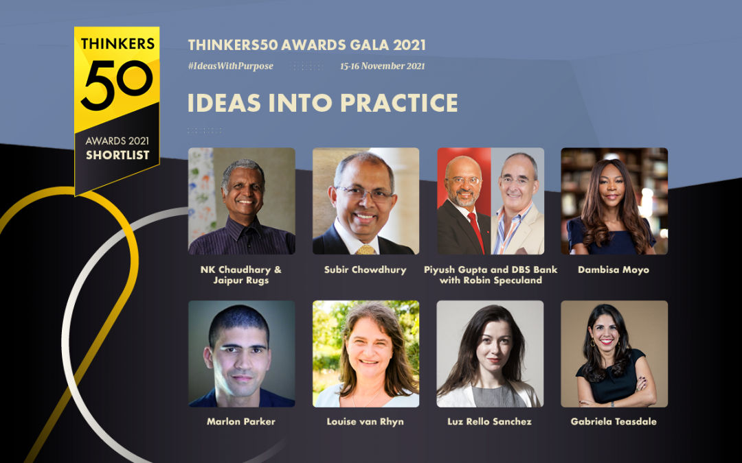 Announcing the Thinkers50 2021 Ideas into Practice Award Shortlist ...