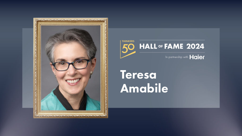 Thinkers50 Hall of Fame: Teresa Amabile - Thinkers50
