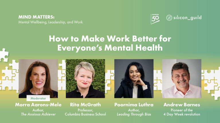 Mind Matters: How to Make Work Better for Everyone’s Mental Health ...