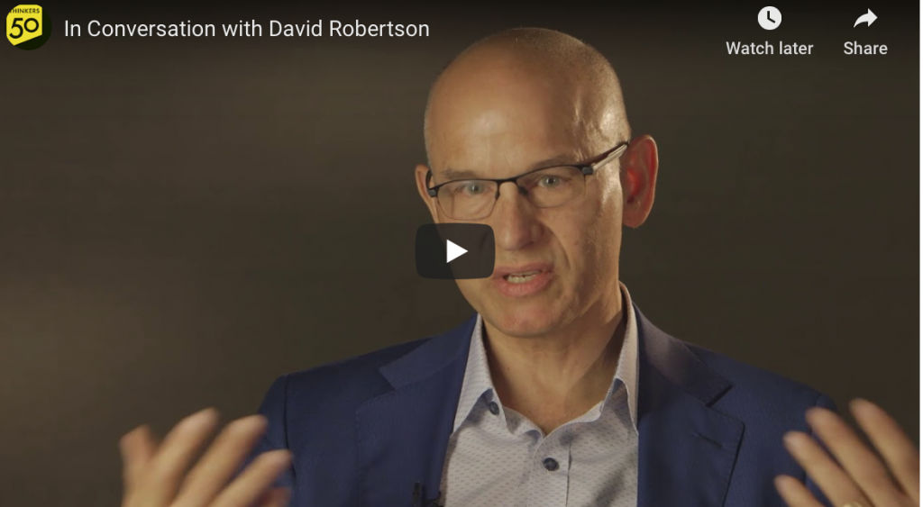 In Conversation with David Robertson - Thinkers50