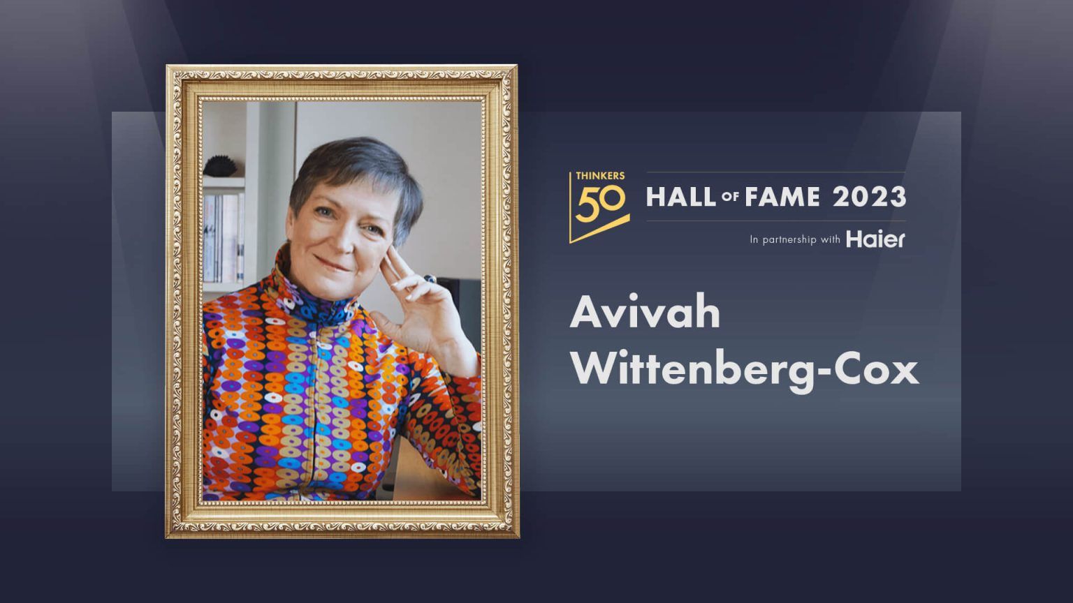 Thinkers50 Hall of Fame: Avivah Wittenberg-Cox - Thinkers50