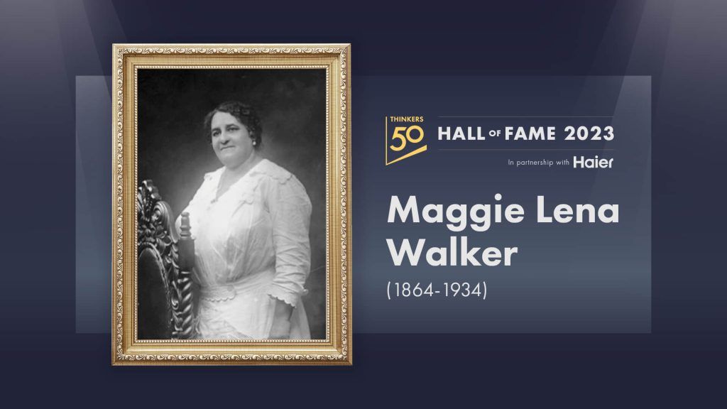 Thinkers50 Hall of Fame: Maggie Lena Walker (1864-1934) - Thinkers50