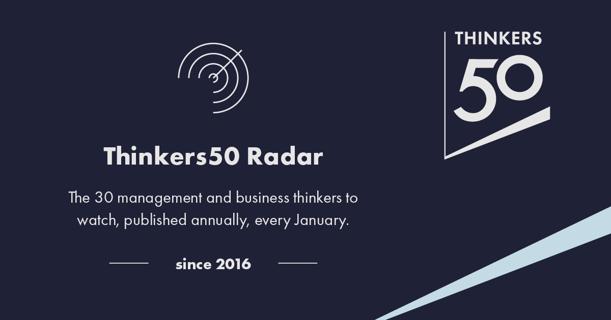 Thinkers50 Radar Class 2023 - Thinkers50