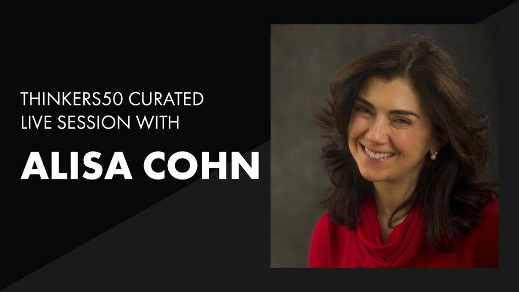 Thinkers50 Curated LinkedIn Live with Alisa Cohn | The Ultimate Startup ...