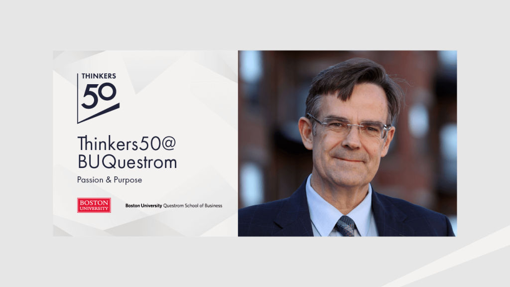 Thinkers50@BUQuestrom: Passion & Purpose | Paul Carlile: Digitally transforming graduate ...